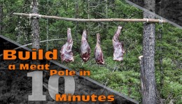 Build A Meat Pole In 10 Minutes! - Eastmans' Official Blog | Mule Deer ...