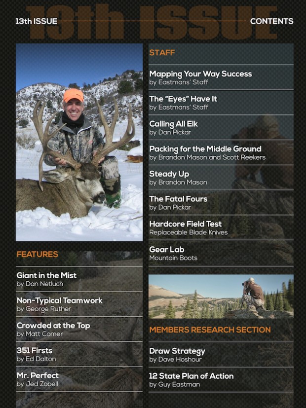 The Eastmans' Hunting Journals 13th Issue - Eastmans' Official Blog ...