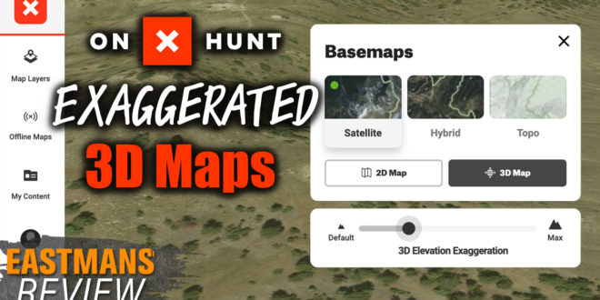 OnX Exaggerated 3D Maps - Eastmans' Official Blog | Mule Deer, Antelope ...